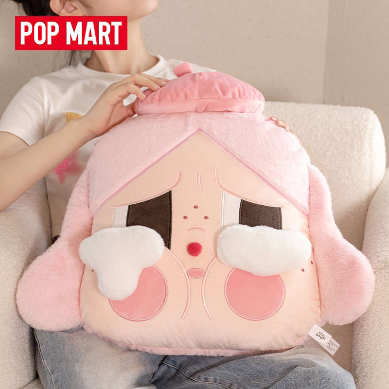 (ของพร้อมส่งทันที) หมอนพิง Crybaby pink pillow จาก Popmart แท้ลิขสิทธิ์ ...