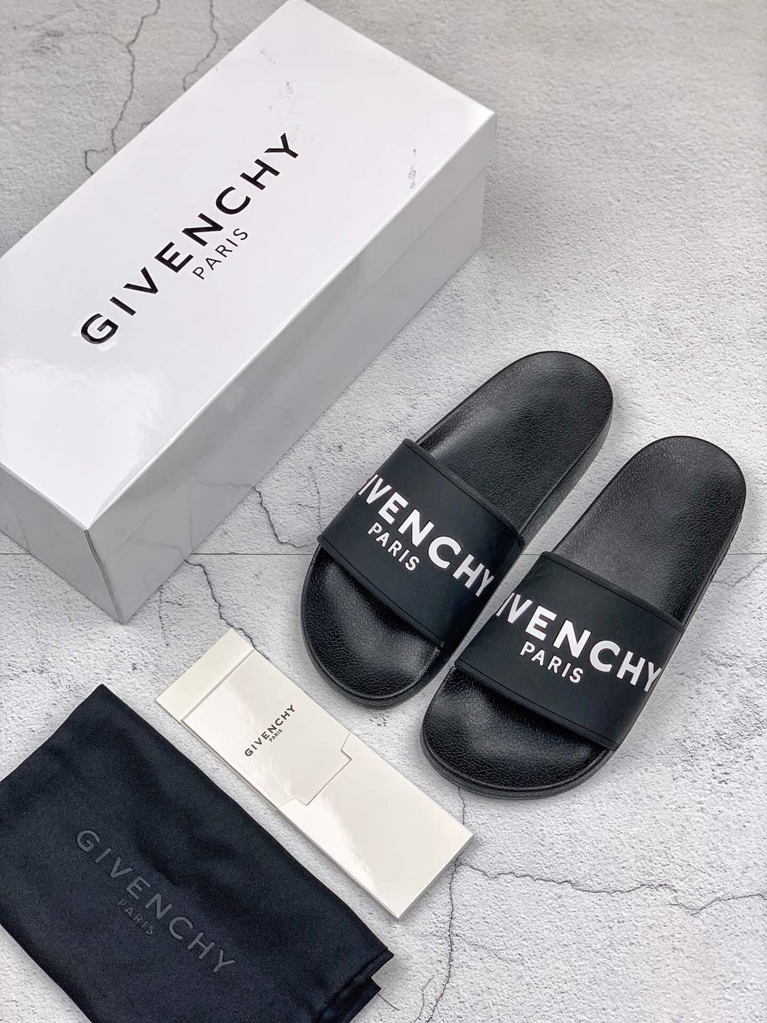 100% Original single โรงงานขายตรง รองเท้าแตะGivenchy slippers 20SS new ...