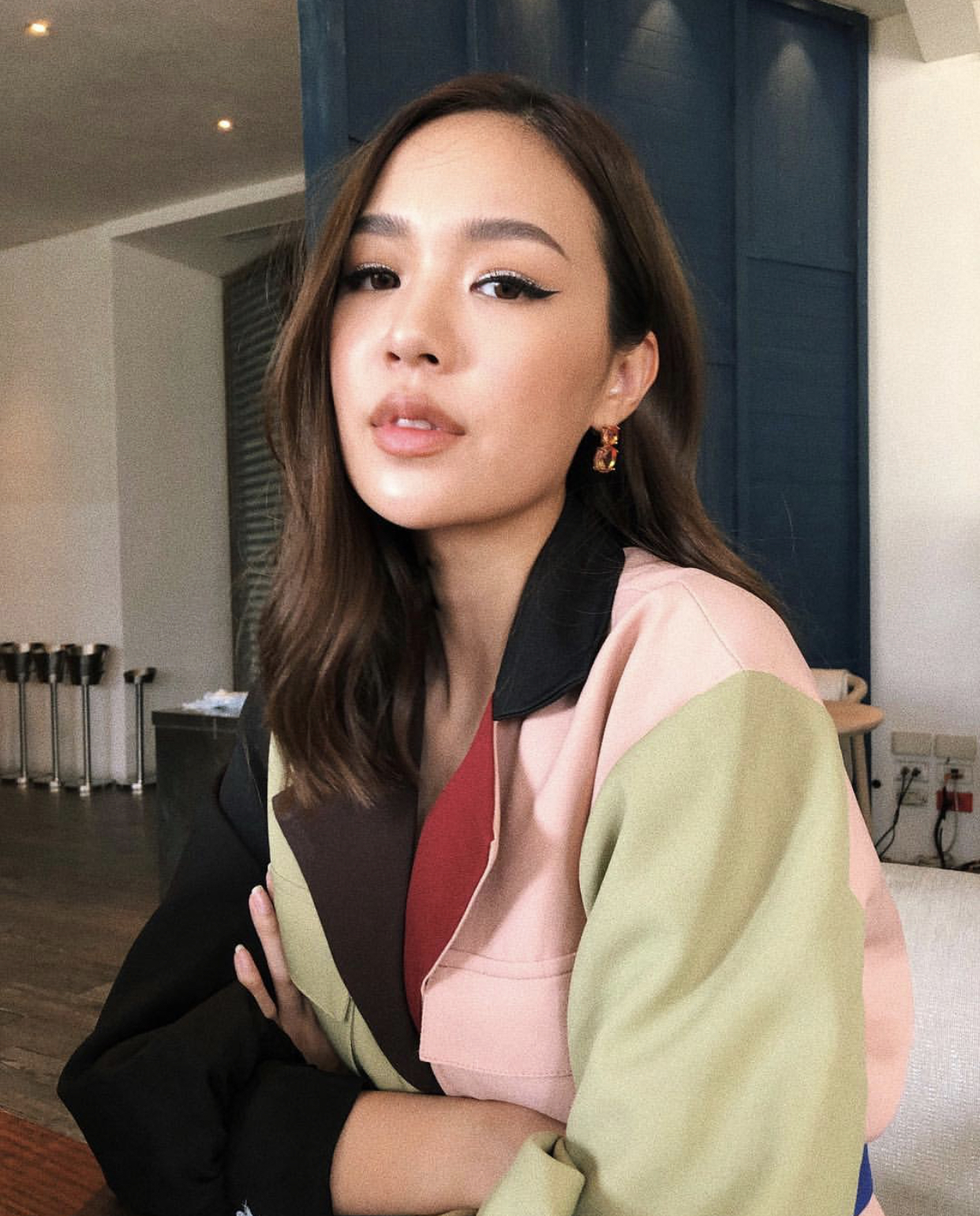 RALLY Multi-colors jacket - แจ็คเก็ตตัดต่อผ้าหลากสี - Rally Movement ...