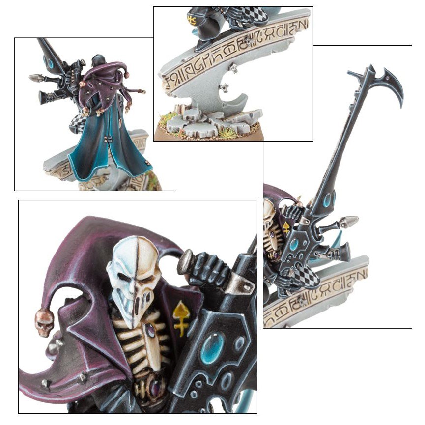 GWพร้อมส่งWARHAMMER 40K HARLEQUIN DEATH JESTER โมเดลเกมสนามจำลอง ...