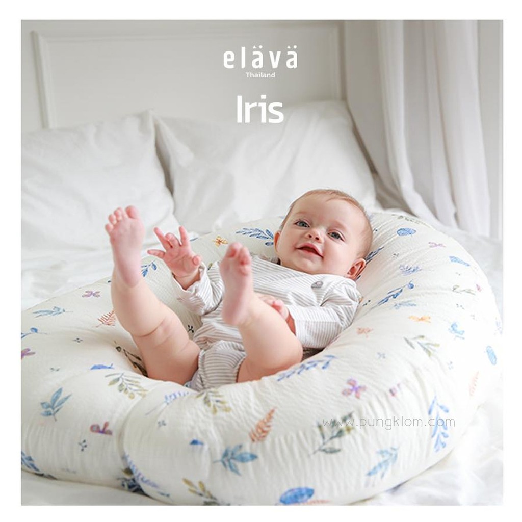 ที่นอนเด็กแรกเกิด Elava ที่นอนกันกรดไหลย้อน รุ่น Classic-M เบาะนอนเด็ก ...