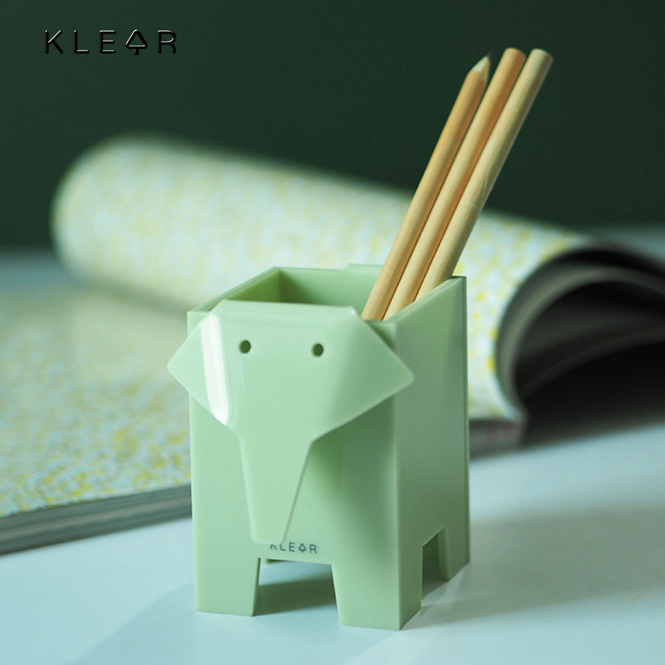 KlearObject Big-gami pencil box กล่องอะคริลิคใส่ปากกา กล่องใส่ดินสอ ที่ใส่เครื่องเขียนตั้งโต๊ะ ...