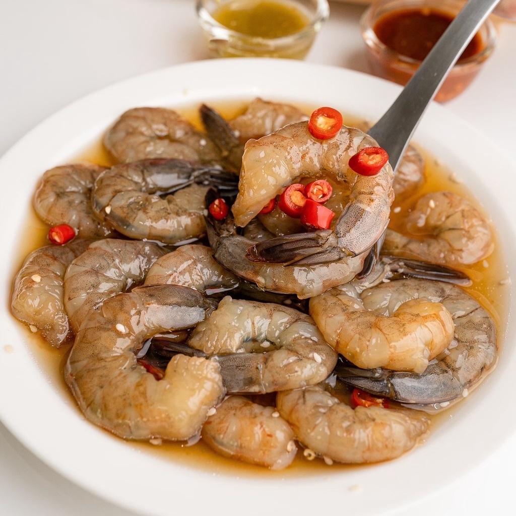 kMSNMDnO โคเรียดอง Koreadong Duo Set 2 กระปุก แซลมอนดอง กุ้งดอง ฟรี ...