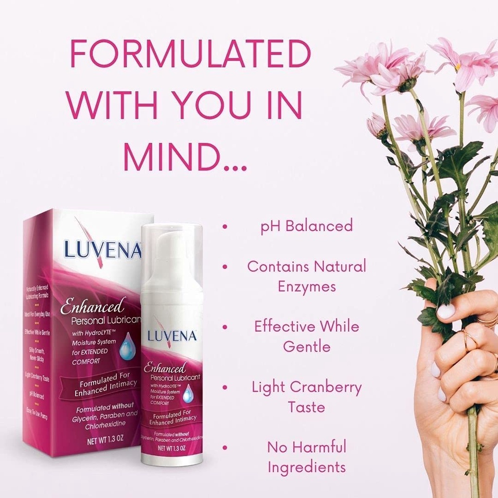 Luvena Enhanced Personal Lubricant เจลหล่อลื่น ลูวีน่า เอนฮานซ์ เพอโซนอ ...