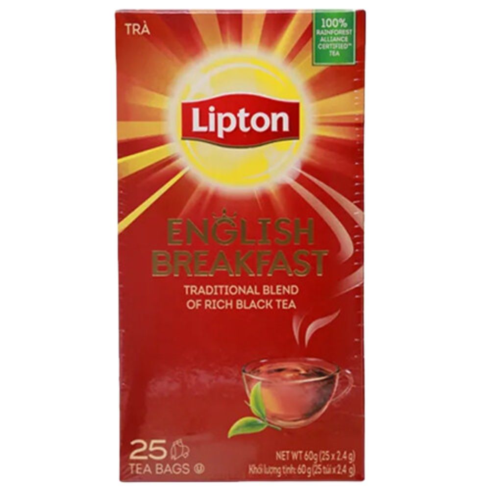 Lipton English Breakfast Tea ลิปตัน อิงลิช เบรคฟาสต์ แบล็คที (ชาผงชนิด ...