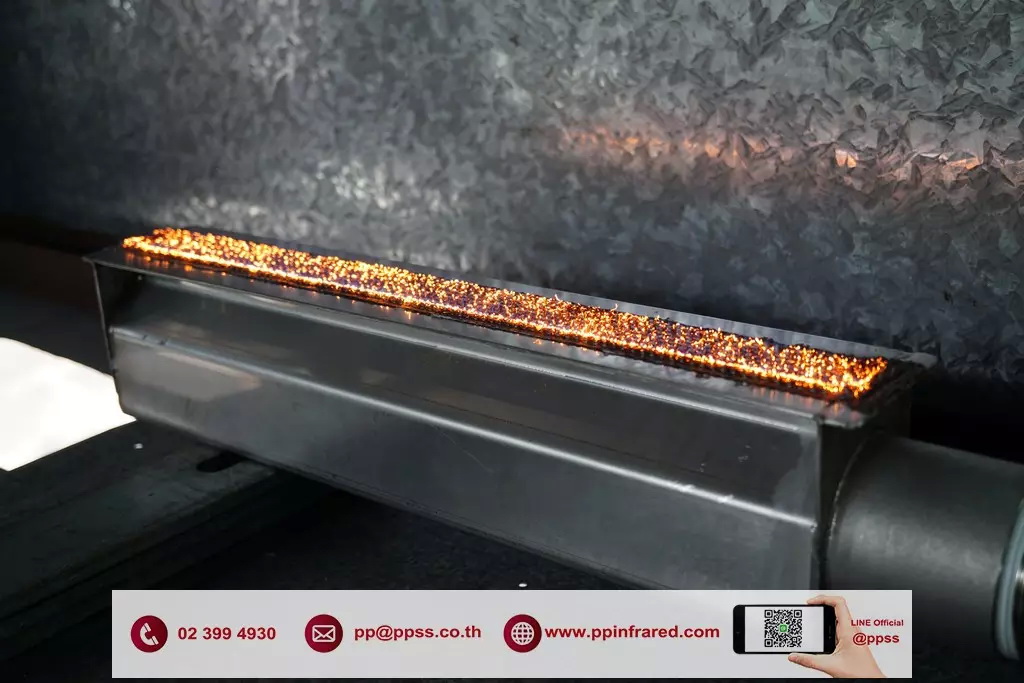 Metal Fiber Burner MFB400-20-RB l เบิร์นเนอร์แก๊สอุตสาหกรรม หัวเตาเมทัล ...