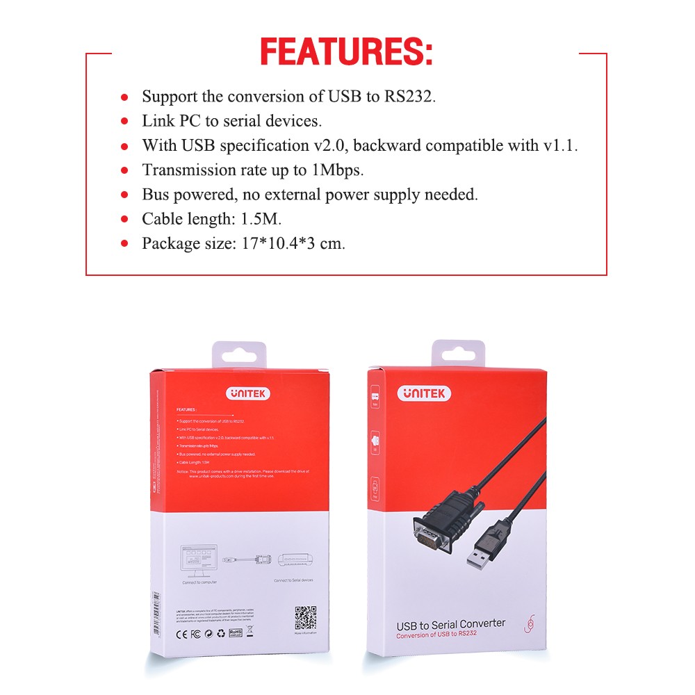 Z-tek USB To Serial Port (RS232) Z-TEK ZE533C ของแท้ 100 - skyshop0304 ...