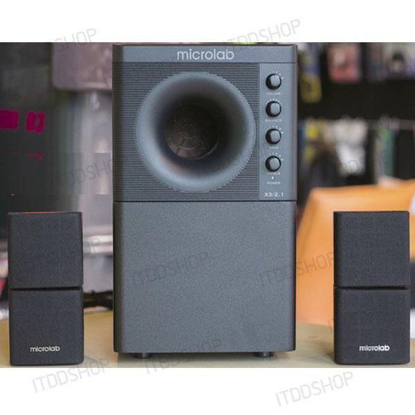 ลำโพงคอม ลำโพงคอมพิวเตอร์ ลำโพง microlab X3 เครื่องเสียงบ้าน ตู้ลำโพง ชุดลำโพง computer speakers ...