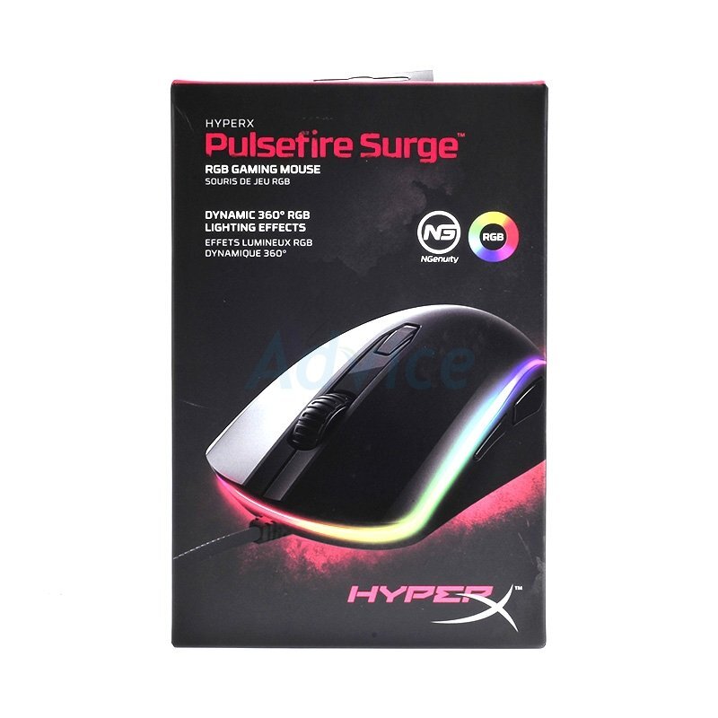 OPTICAL MOUSE HYPER-X PULSEFIRE SURGE RGB - CPU2DAY - ThaiPick