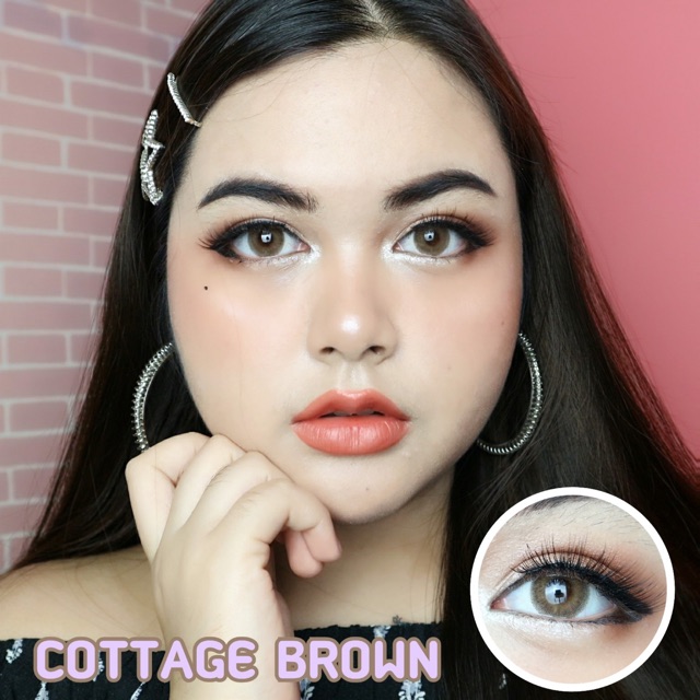 คอนแทคเลนส์ Kitty Kawaii รุ่น Bena brown (สีน้ำตาล) - WINKBIGEYES ...
