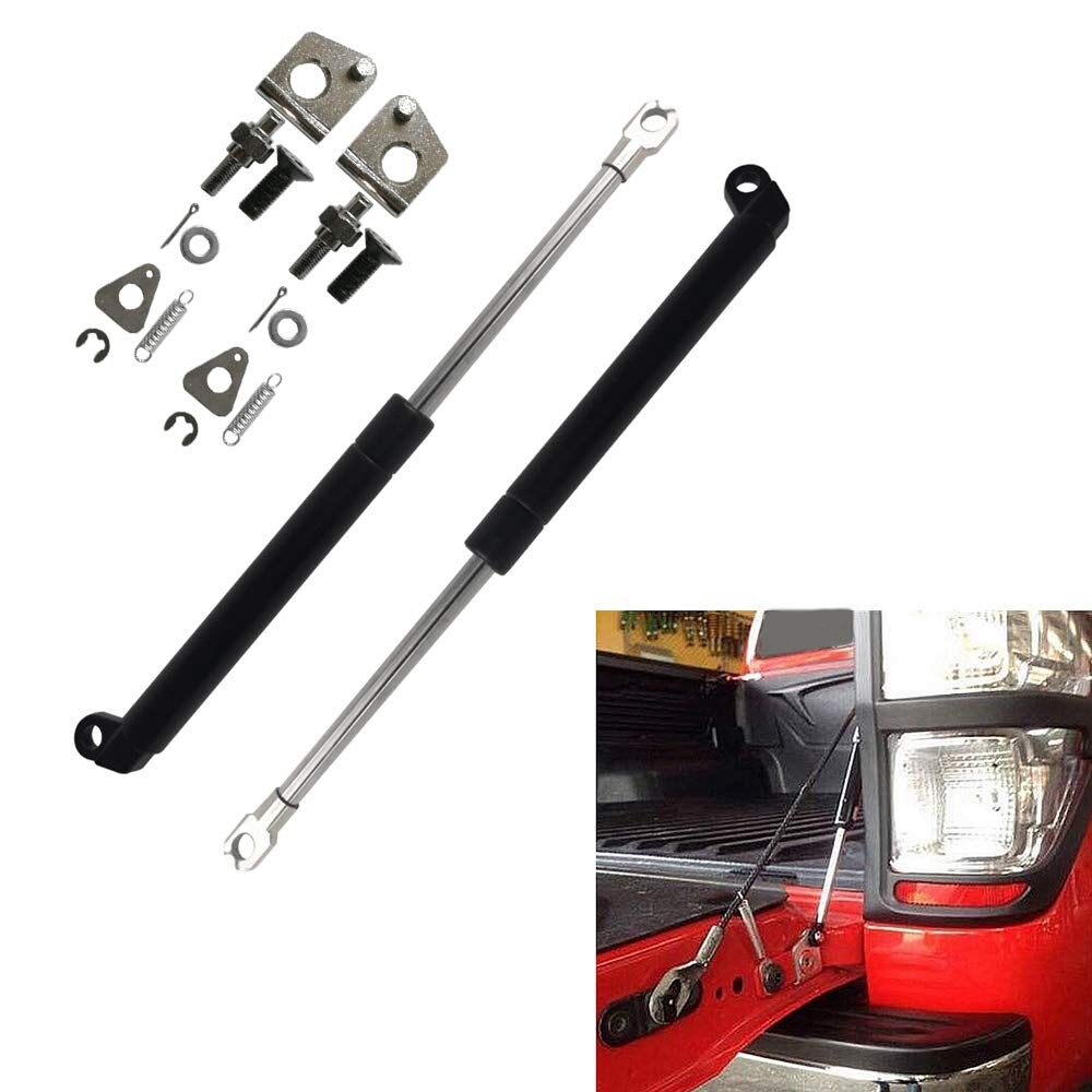 2PCS โช้คฝากระบะท้าย Tailgate Strut Rear Hood Bonnet Bar Kit For Ford ...