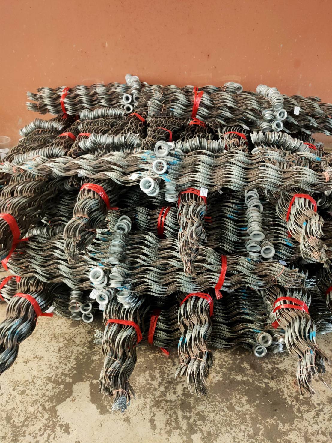 พรีฟอร์มปีกนก (Preform Side Tie) สำหรับรัดสายไฟเบอร์ ขนาด 9.1 มิล ...