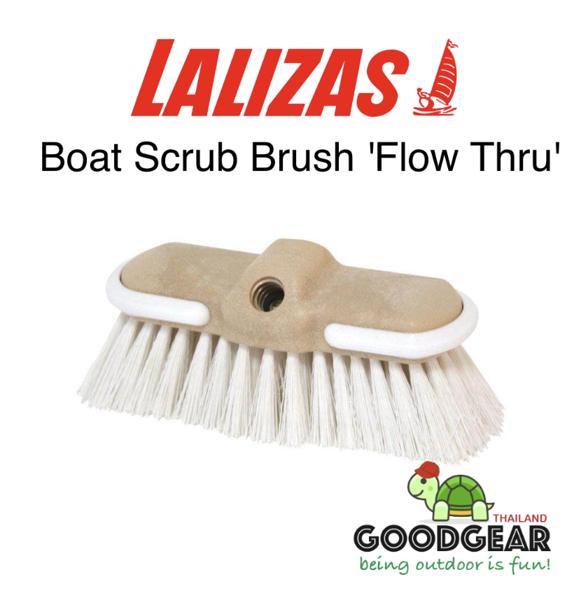 Boat Scrub Brush 'Flow Thru' lalizas | Lazada.co.th