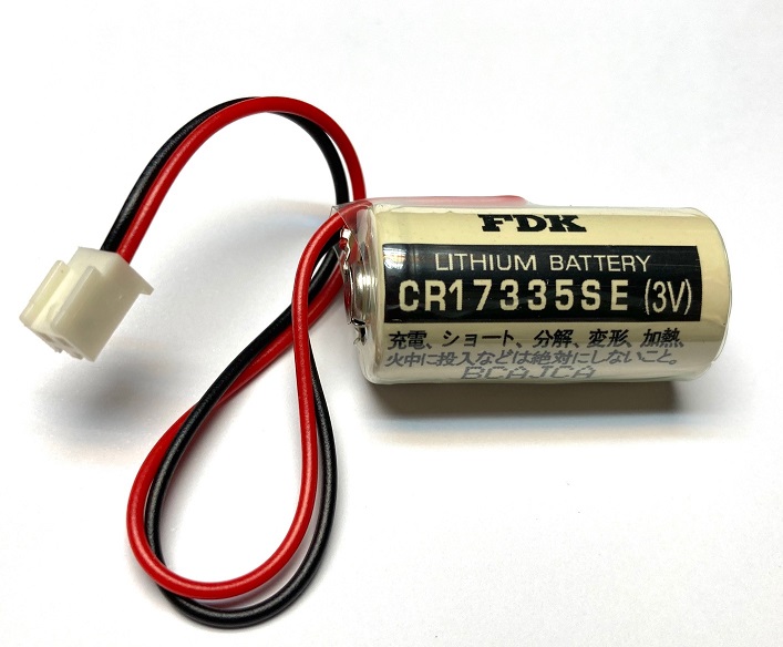 แบตเตอรี่ FDK CR17335SE Lithium Battery 3V 1800mAh (2/3 AA size) มีขั้ว ...