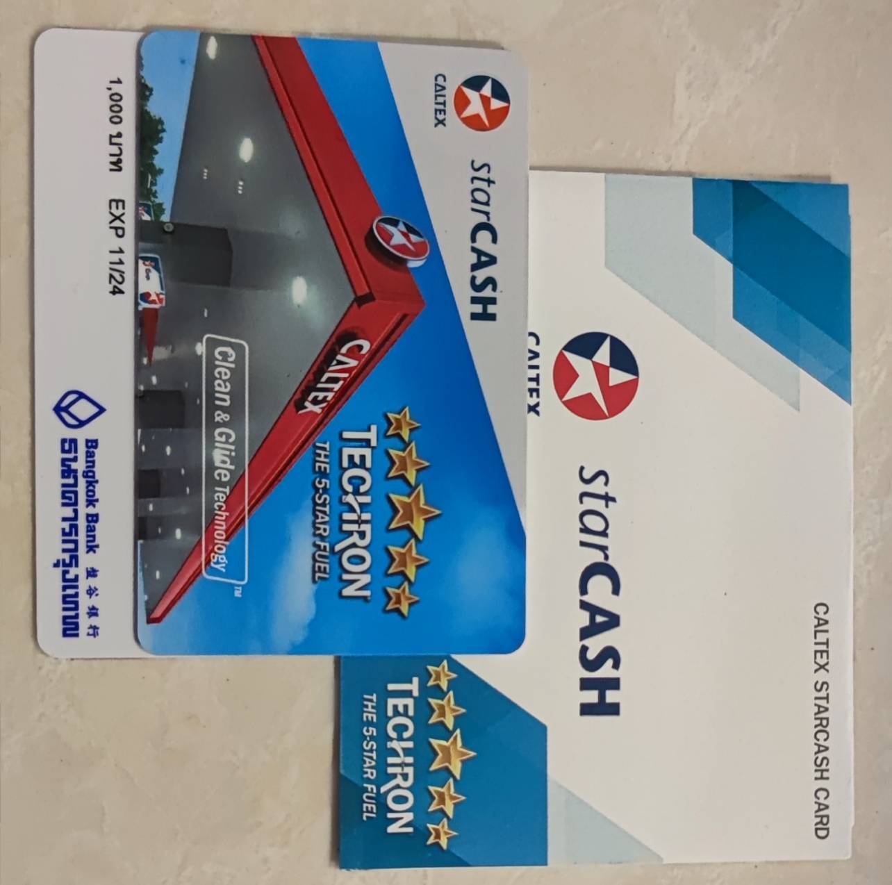 บัตรเติมน้ำมัน คาลเท็กซ์ caltex 1000 บาท (พร้อมส่ง) gift catd หมดอายุ ...