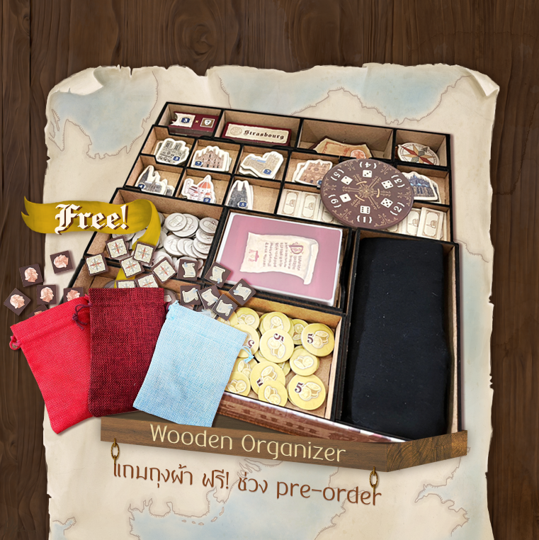 Tiletum Insert Organizer / Add-on / Upgrade [บอร์ดเกม Boardgame] | Lazada.co.th