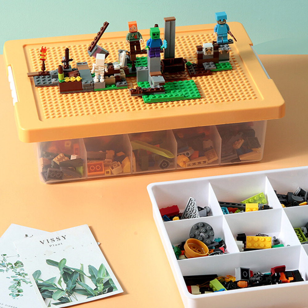 Lego bricks box Lego storage box กล่อง เลโก้ - Amazing bricks - ThaiPick