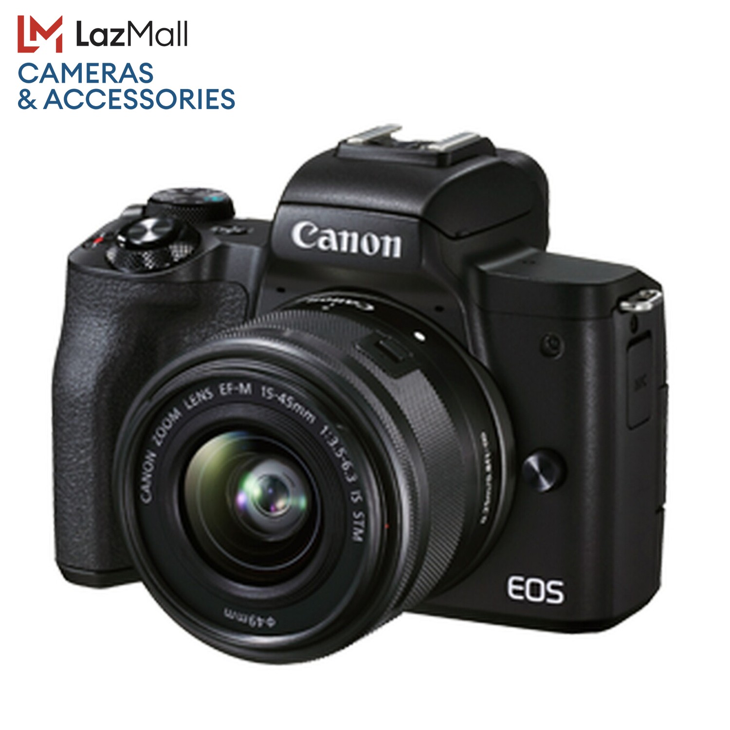 ผ่อนชำระ 0 10 เดือน Canon EOS M50 Mark II Black Kit 15-45mm IS STM ...