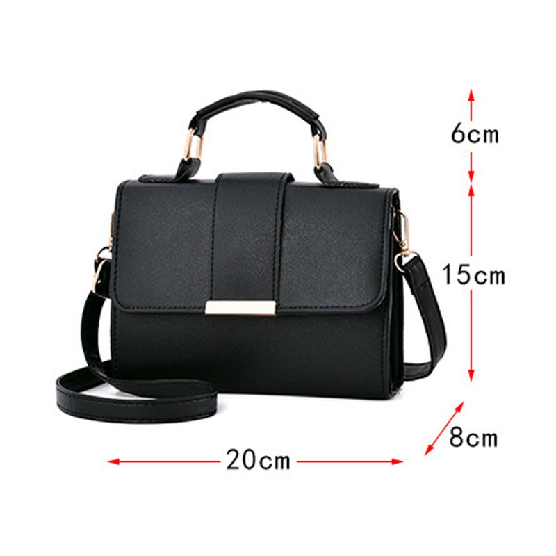 READY STOCK PU Leather Women Beg Crossbody Sling Messenger Bags Handbag ...