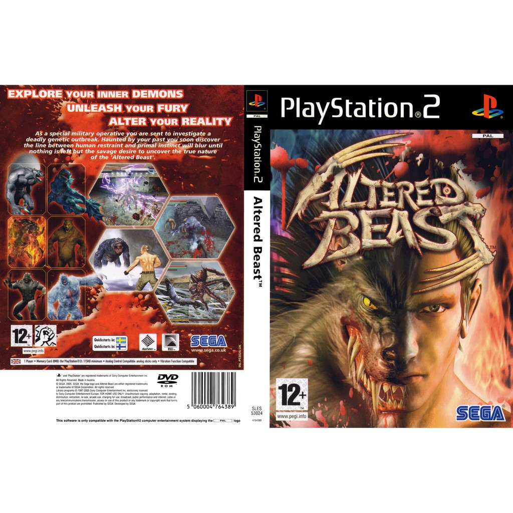 แผ่นเกมส์ PS2 (ส่งไว) Altered Beast (USA) - DroperShopping - ThaiPick