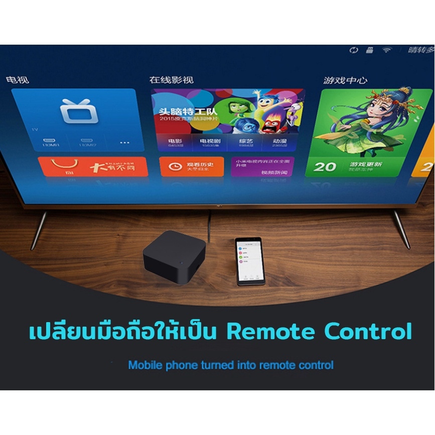 Tuya S08 IR Universal Remote อุปกรณ์ควบคุม รีโมท IR เปิดปิด ตั้งเวลาได้ ...