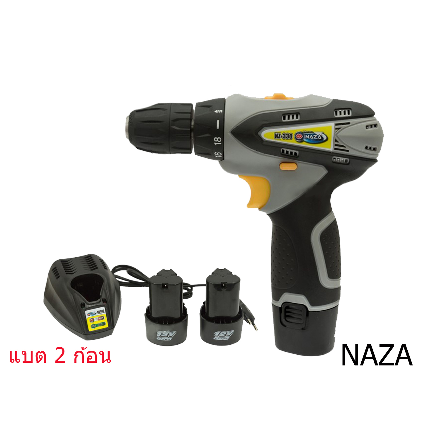 สว่านไร้สาย สว่านไขควง 12V สว่านไฟฟ้า ไขควงไฟฟ้า ไขควง (Cordless screwdriver)NAZA NZ-330 ใช้งาน ...