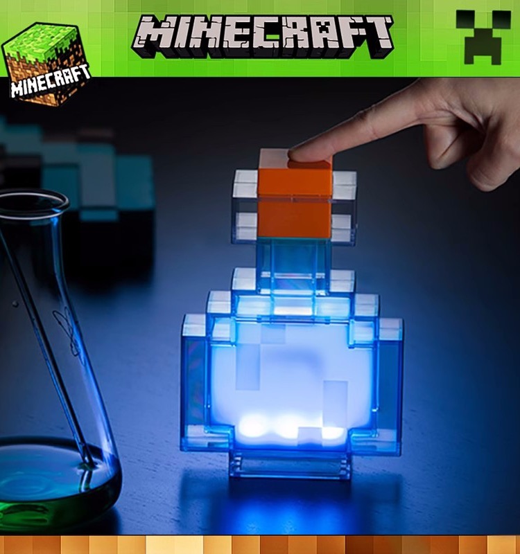 Minecraft light MC pixel game minecraft wall accessories charging led ...