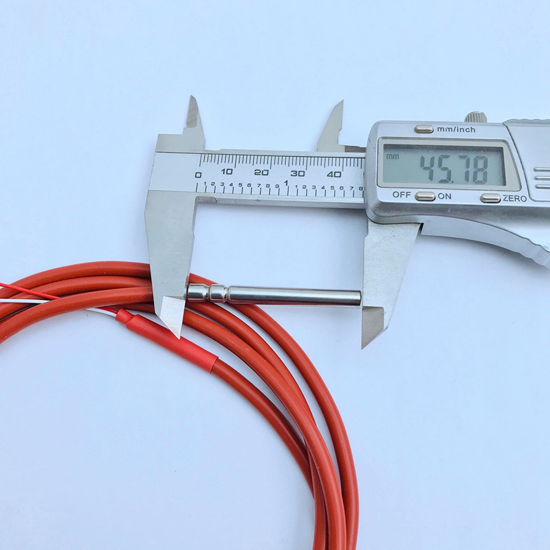 2 Wire PT1000 Temperature Sensor Thermistor Silicone Gel Coated 1 ...