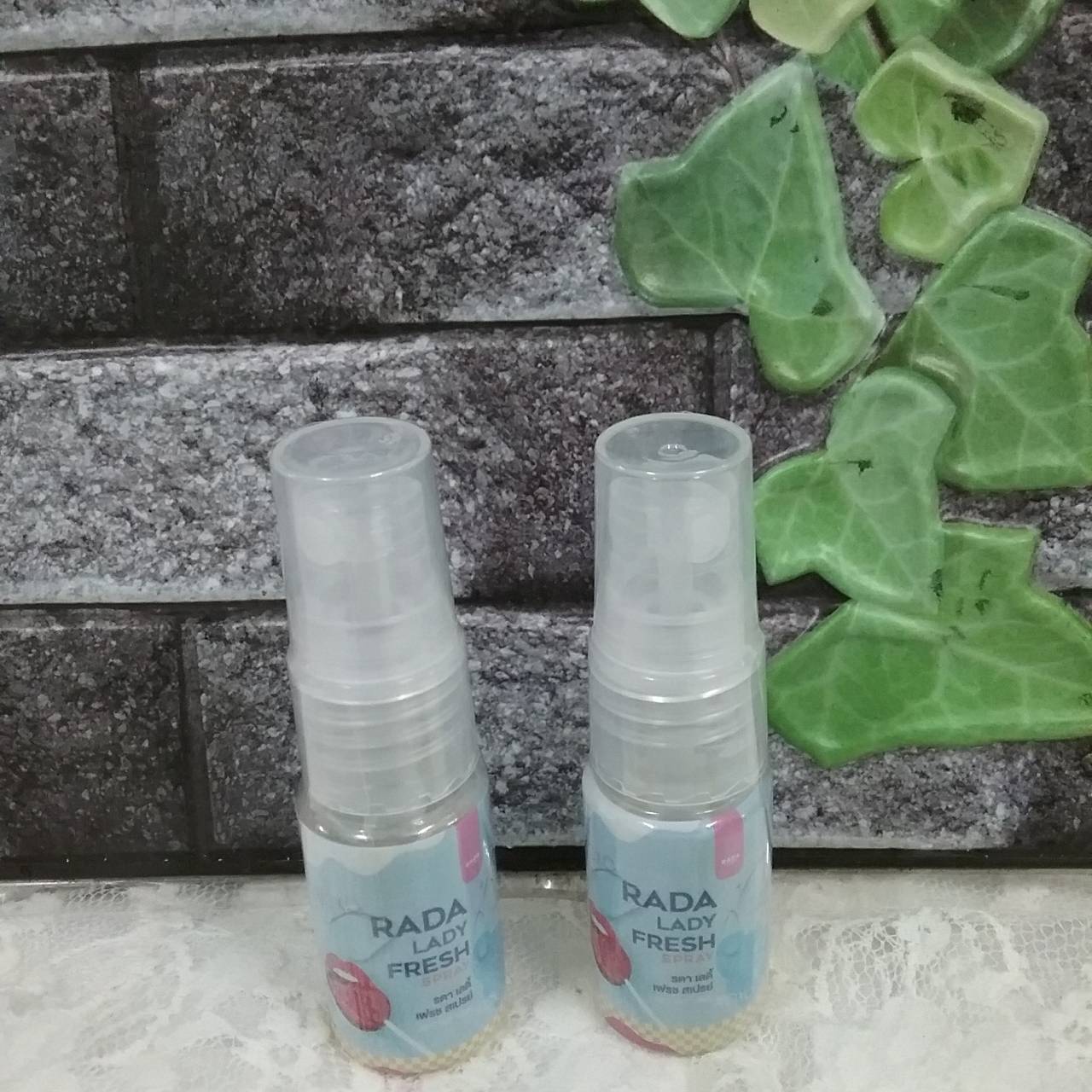 2 ขวด รดา เลดี้ เฟรช สเปรย์หอยหอม RADA LADY FRESH SPRAY ปริมาณสุทธิ 10 ...
