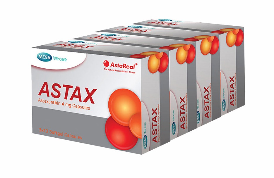 MEGA Astax 4mg. (1 แพ็ค 4 กล่อง) Healthy vitamin - Healthy Vitamin ...