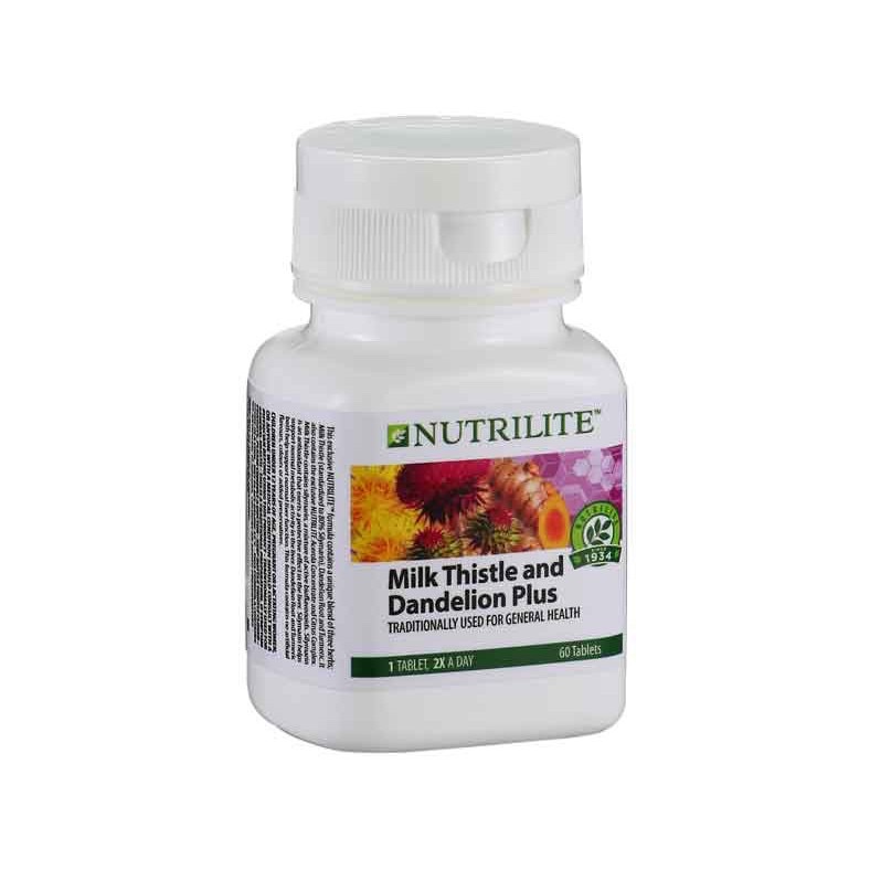 NUTRILITE Milk Thistle and Dandelion Plus (60 tab) นิวทรีไลท์ มิลค์ทิศ ...