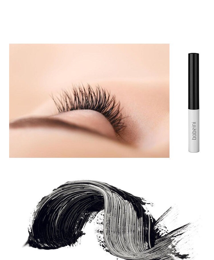 bobeiniมาสคาร่าจิ๋ว 3D สลิม ปัดแล้วขนตายาว งอน เด้ง หัวแปรงขนตาเรียว ...