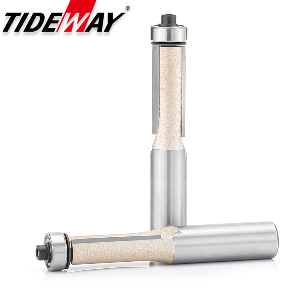 Tideway Flush Trim Router Bits สำหรับไม้ 1/2 1/4 Shank Woodworking ...