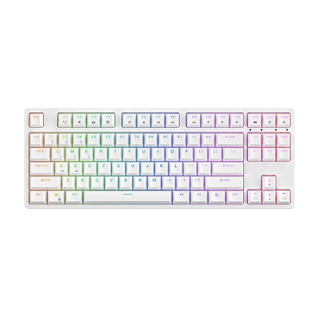 RK87 Royal Kludge คีย์บอร์ดไร้สาย Tri-Mode Bluetooth 5.0/2.4G/USB-C RGB ...
