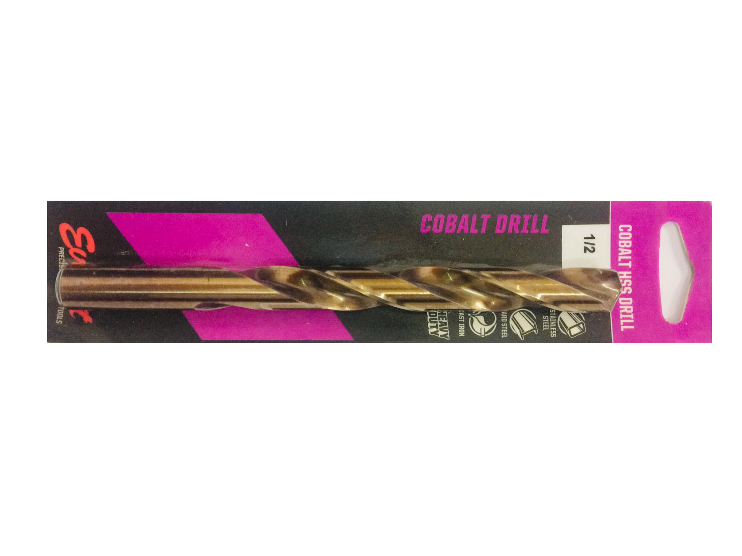 EVACUT COBALT ดอกสว่านเจาะสแตนเลส มีขนาดให้เลือก 1/2" 3/8" 5/16" ของแท้ 100% ราคารวม VAT แล้ว ...