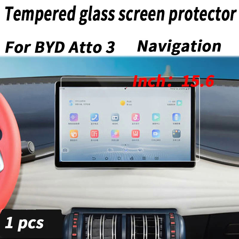 สำหรับ BYD Atto 3 Yuan Plus 2022 2023 2024 GPS นำทางหน้าจอกระจกฟิล์ม ...