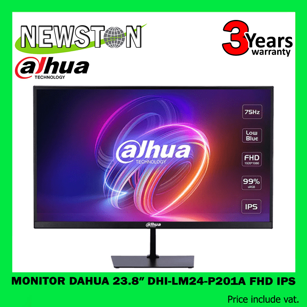 Monitor (จอ) DAHUA 23.8 DHI-LM24-P201A FHD IPS - C.S.IT SYSTEMS - ThaiPick