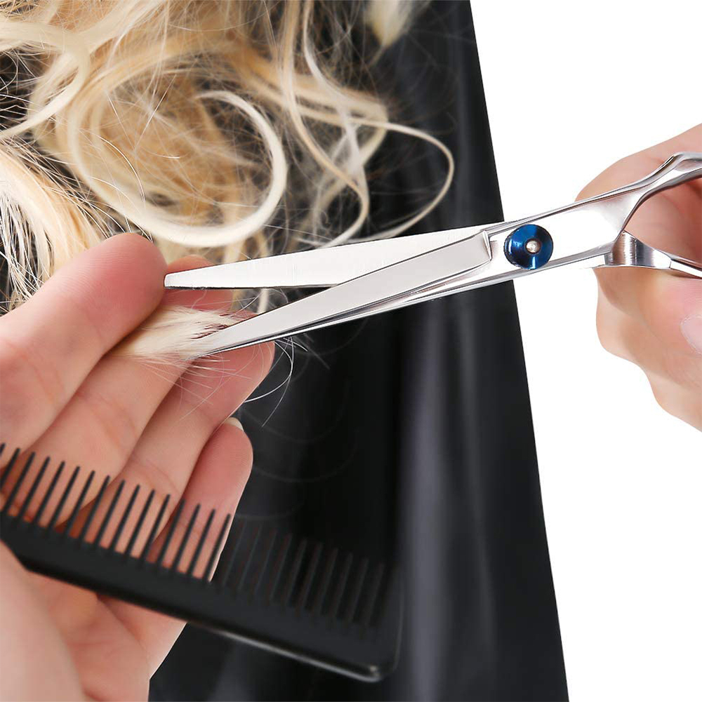 Barber scissors Hair Cutting Shears Home Shear Sets Hairdresser Tool ...