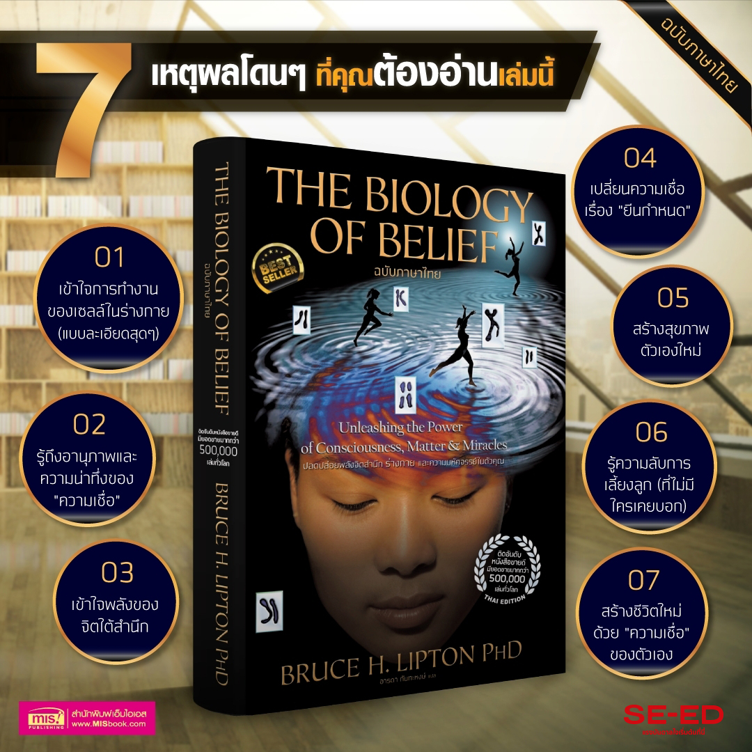 The Biology of Belief (ฉบับภาษาไทย) | Lazada.co.th