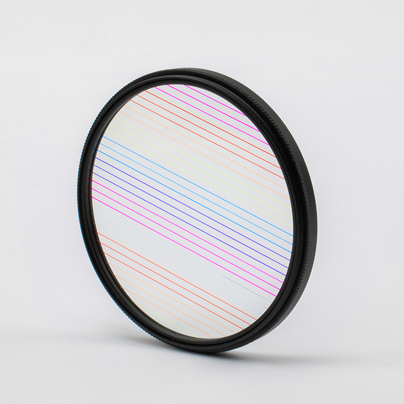 Rainbow BLUE Orange Streak Filter 7782mm Flare Radiant FX Filter - HHGF ...