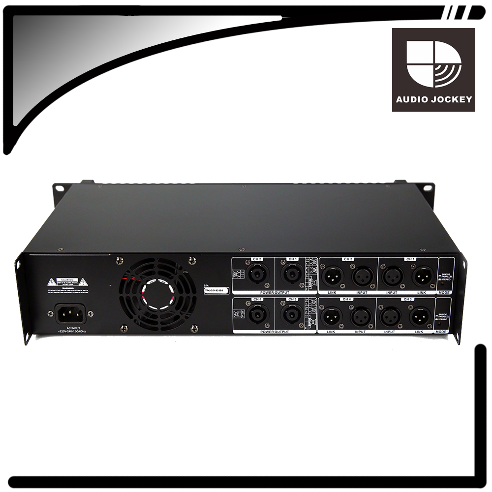 AJ AJD-8004 4CH Class D Power Amplifier - ATA GLOBAL SOLUTION - ThaiPick