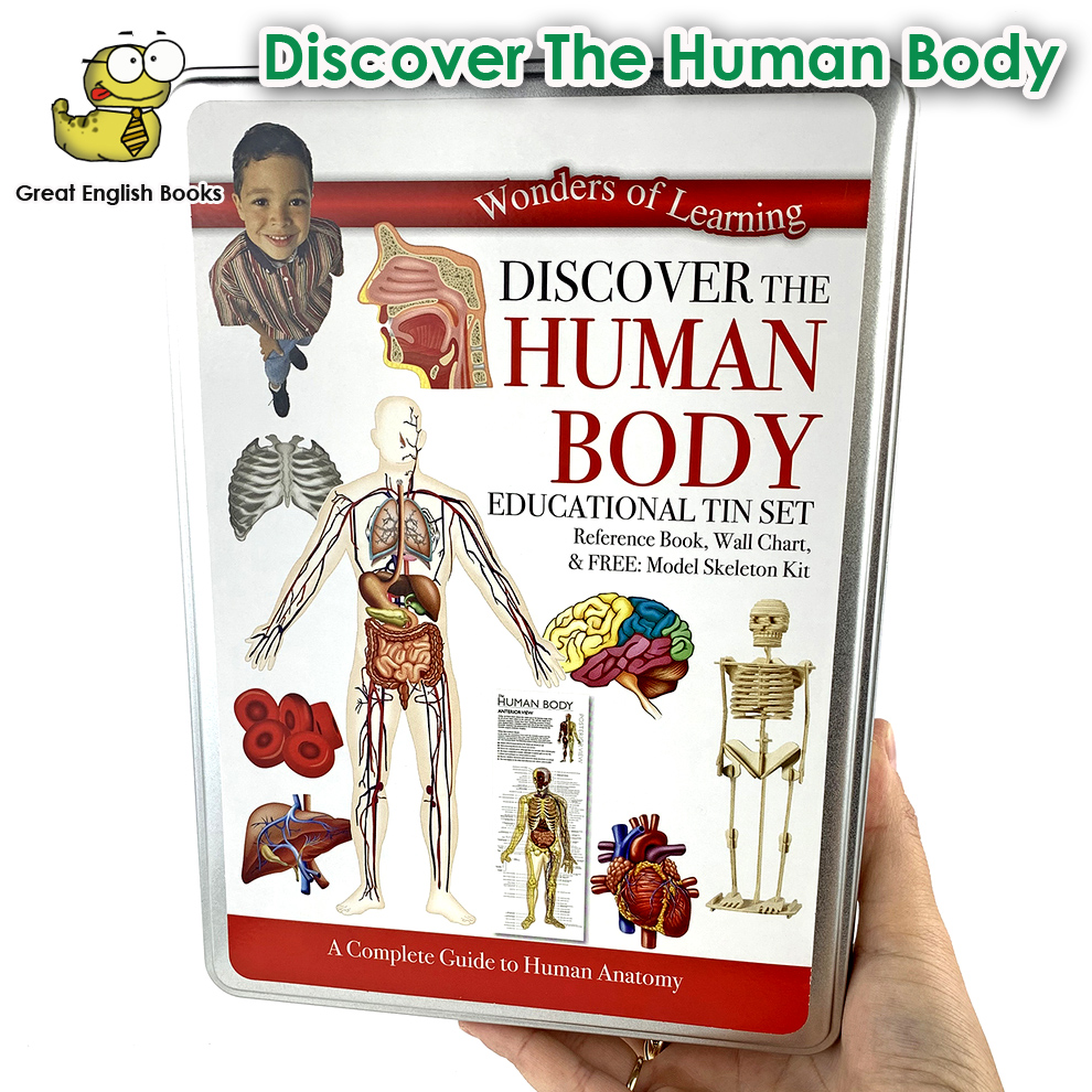 (In Stock) พร้อมส่งชุด kit ลิขสิทธิ์แท้ Discover the Human Body Tin Set ...