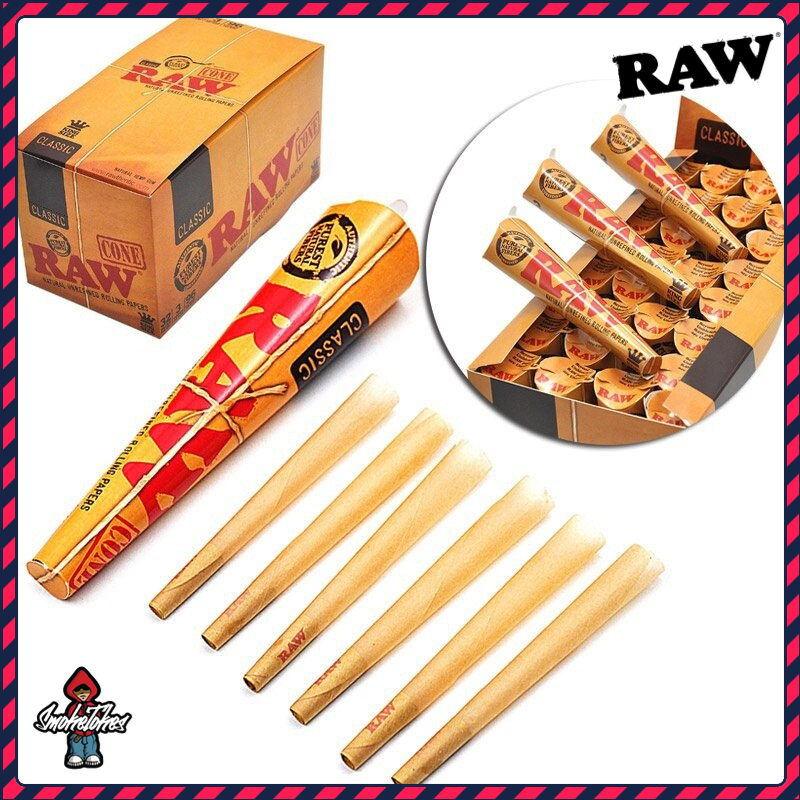 RAW 110mm 3 Pieces Classic Natural Unrefined - 420 Cigar Store - ThaiPick