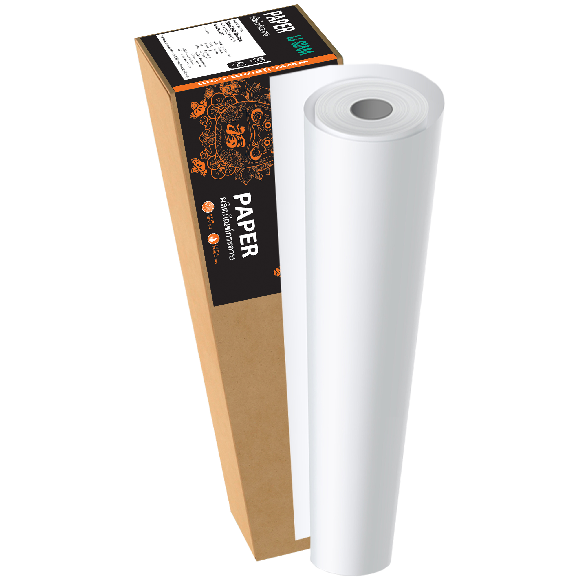 I.J. SIAM Plotter/Tracing Paper (กระดาษไขพล็อตเตอร์) 110/115g (A1 ...
