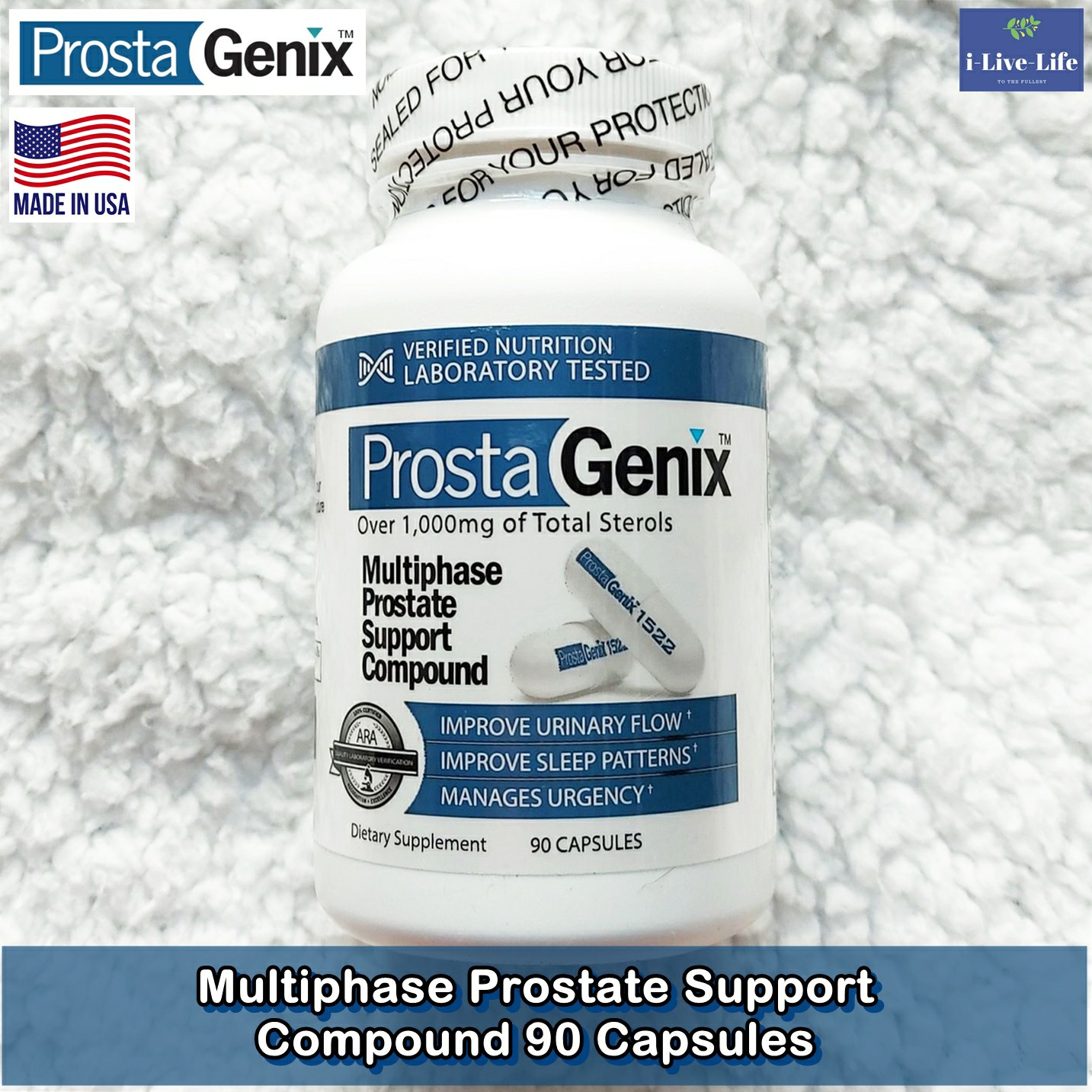 อาหารเสริม สำหรับผู้ชาย ต่อมลูกหมาก Multiphase Prostate Support ...