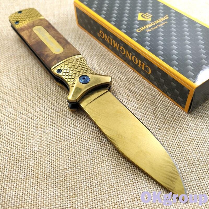 OKgroup CM002 Folding knife CHONGMING Knife รุ่นCM73 หนึ่งในรุ่นที่ขาย ...
