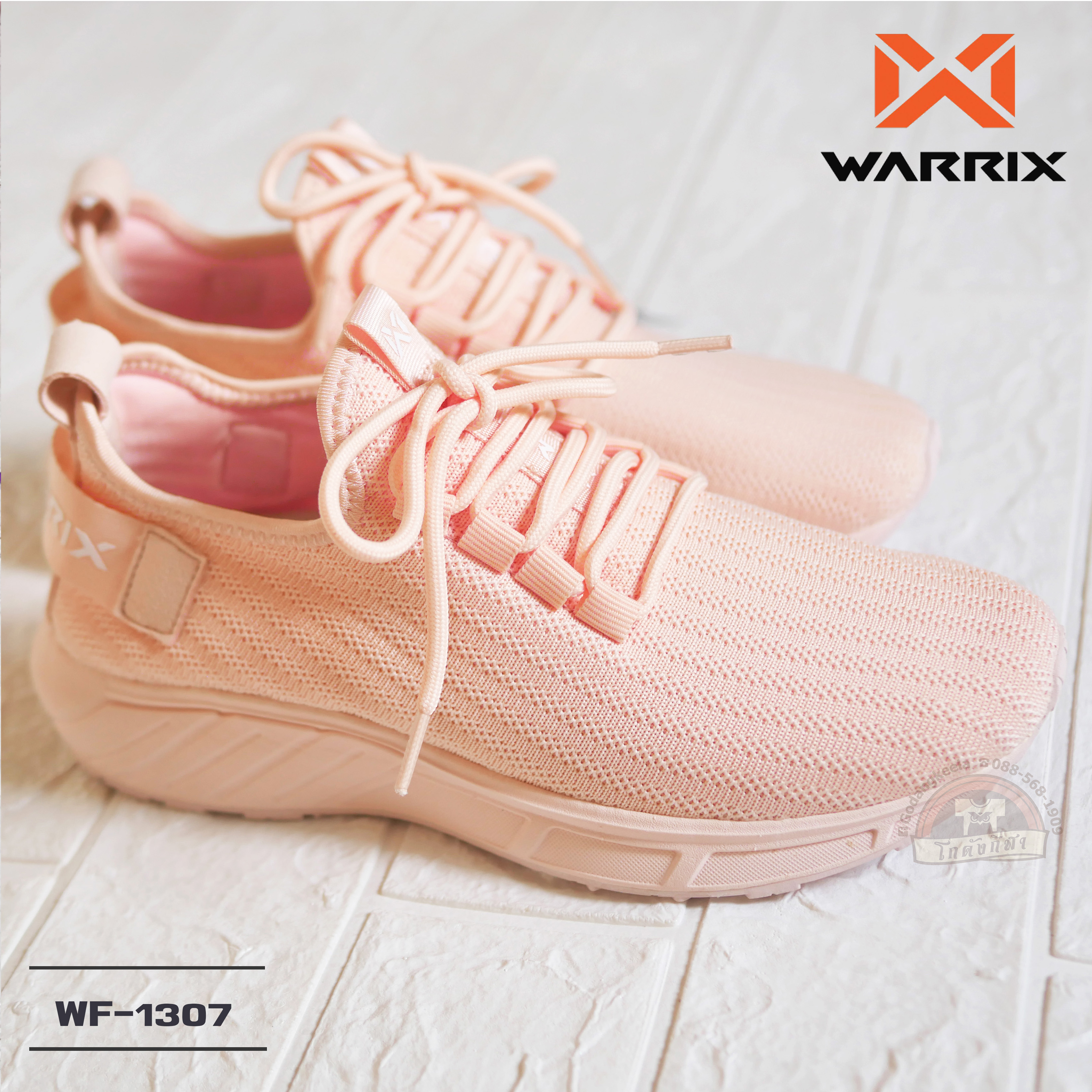 WARRIX รองเท้า รองเท้าวิ่ง Running WF-1307 สีชมพู วาริกซ์ วอริกซ์ ของ ...