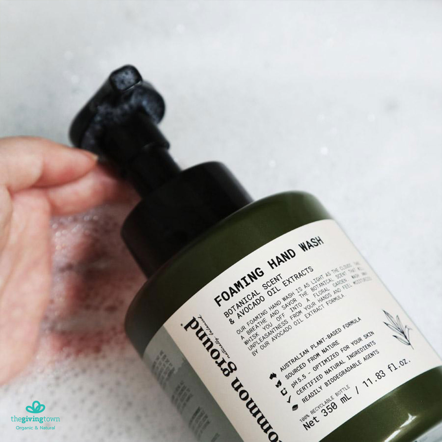 Common Ground Foaming Hand Wash โฟมล้างมือ. สบู่ล้างมือแบบโฟม - The ...