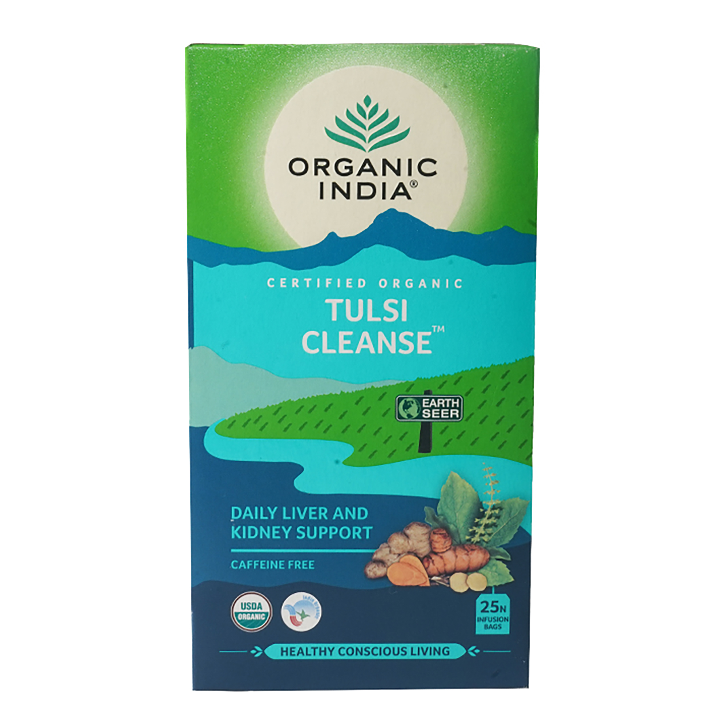 Natural Efe | Organic India - Tulsi Cleanse | 25 Tea Bags | Lazada.co.th