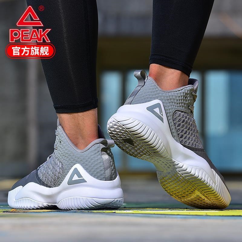 Peak basketball shoes men fall new low help combat boots light net ...